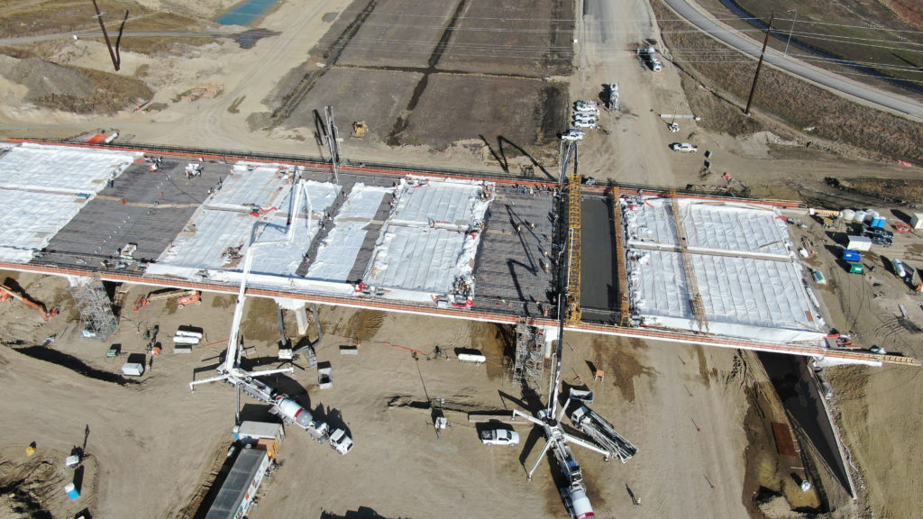 SW Calgary Ring Road Project » Dynamic Concrete Pumping