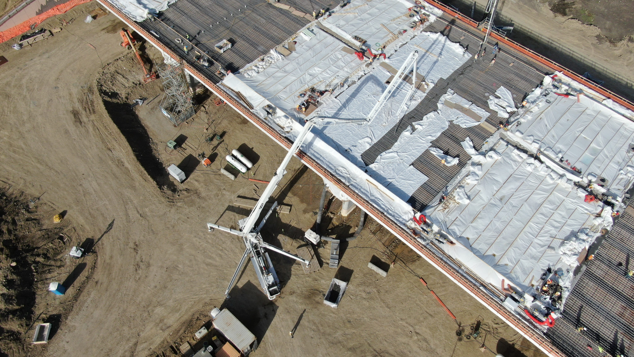 SW Calgary Ring Road Project » Dynamic Concrete Pumping