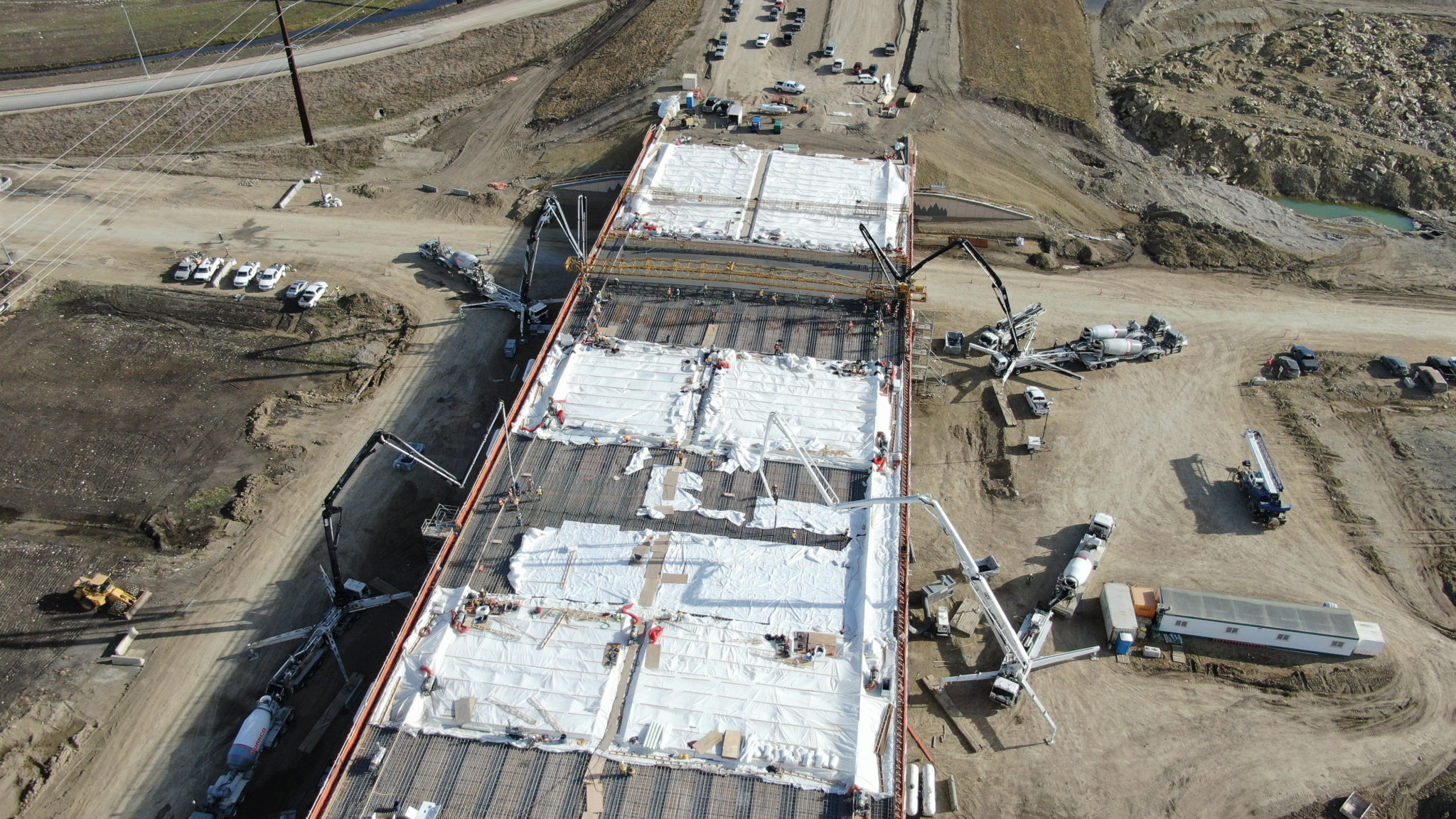 SW Calgary Ring Road Project » Dynamic Concrete Pumping