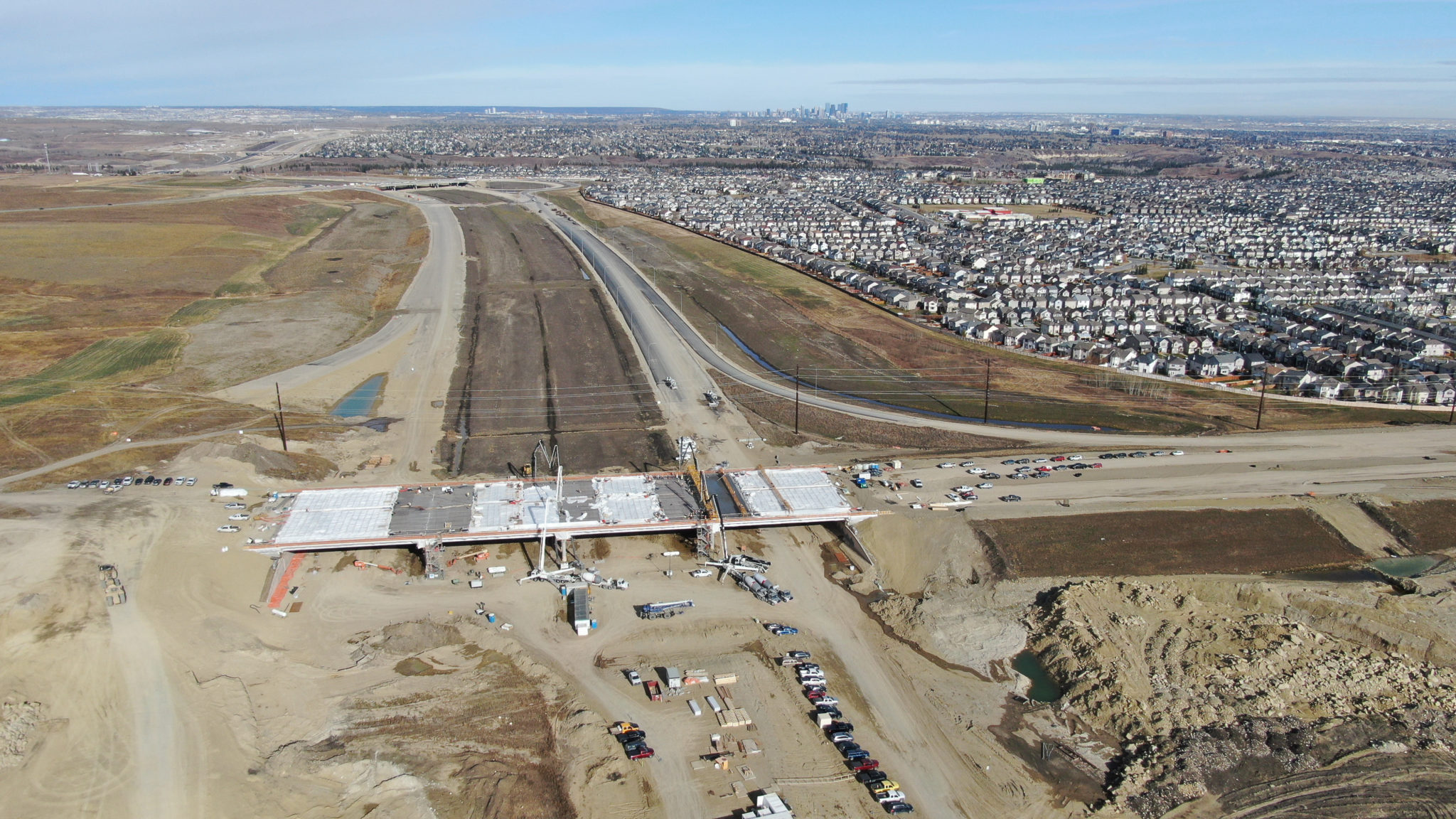 SW Calgary Ring Road Project » Dynamic Concrete Pumping