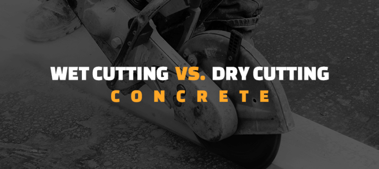 Wet Cutting vs. Dry Cutting Concrete | Dry Cutting Concrete